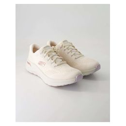 Skechers Sportliche Schn&uuml;rschuhe in Beige | Gr.: 35