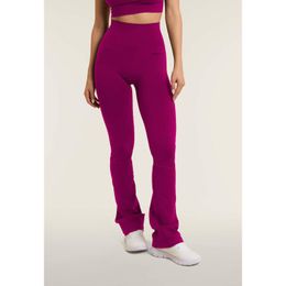 Freddy Damen Seamless Leggings &raquo;Seamless Flare Leggings Super High&laquo; nahtloses Design, hoch geschnittene Leibh&ouml;he, f&uuml;r Sport XS/S (34/36), N-Gr