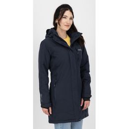 DEPROC Active Winterjacke MONTREAL LONG WMN in Blau | Gr.: 46