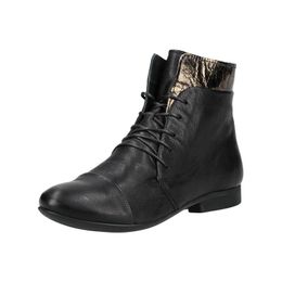 Think! Damen Schn&uuml;rstiefelette &raquo; Stiefelette Leder&laquo; schwarz 37