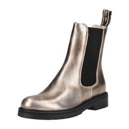 Nero Giardini Damen Stiefelette &raquo; Stiefelette Leder/Textil&laquo; gold 40