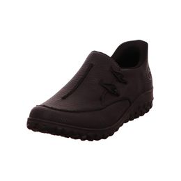 Rieker Sportlicher Slipper in schwarz | Gr.: 38
