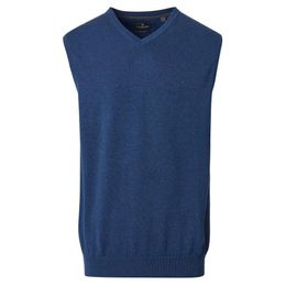 Casamoda Casa moda Pullunder Basic in Blau | Gr.: XXL