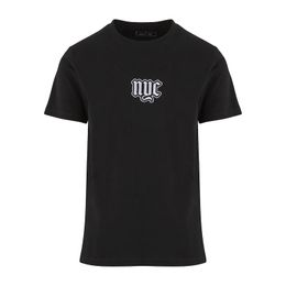 MisterTee Herren MisterTee T-Shirt &raquo;MisterTee NYC Old English Wording Patch Tee&laquo; 1 Stk. XXL