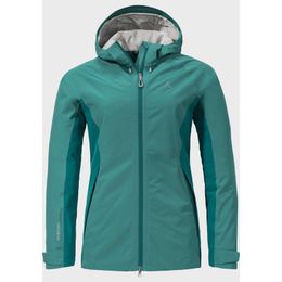 Sch&ouml;ffel Sch&ouml;ffel Damen Outdoorjacke &raquo;2L Jacket Ankelspitz L&laquo; mit Kapuze gr&uuml;n 38