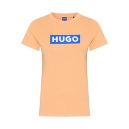 Hugo Blue Damen HUGO Blue T-Shirt &raquo;Classic Tee&laquo; mit Rundhals, Logodruck XS
