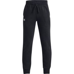 Under Armour Kinder Trainingshose "UA Rival Fleece Joggers" in Schwarz | Gr.: XS