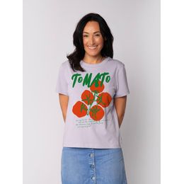 wat? Apparel T-Shirt Tomato in Lavender | Gr.: 34