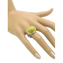 Collezione Alessandro Ring 'Olive' female Green size 50-60