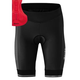 Gonso Damen &raquo;SITIVO W&laquo; Damen Radhose mit innovativem Sitzpolsterkonzept rot 40, Normalgr&ouml;&szlig;en