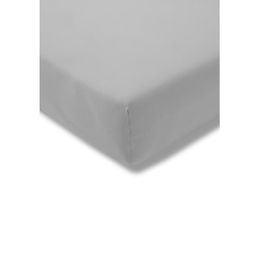 Estella Spannbetttuch Jersey-Stretch in platin | Gr.: 200 x 200 cm