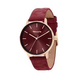 Tamaris Analog Watch female Red size One Size