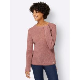 WITT WEIDEN Pullover in rosenholz-ecru-meliert | Gr.: 40