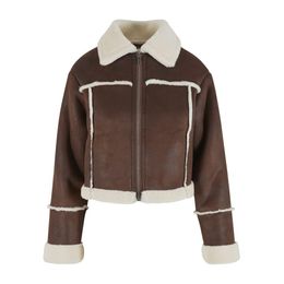 Urban Classics Light Jackets - Coat in brown/whitesand | Gr.: XXL