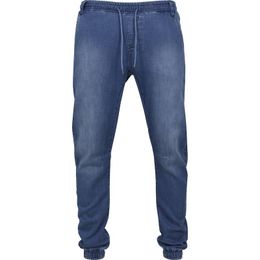 Urban Classics Herren Urban Classics Bequeme Jeans &raquo; Herren Knitted Denim Jogpants&laquo; 1 Stk. M, US-Gr&ouml;&szlig;en