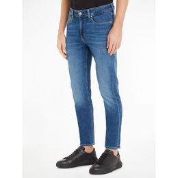 Calvin Klein Jeans Herren Slim-fit-Jeans &raquo;SLIM TAPER&laquo; mit Markenlabel blau 33, L&auml;nge 30