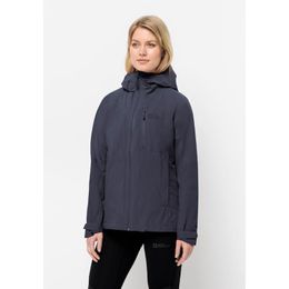 Jack Wolfskin Damen &raquo;EAGLE PEAK 2L JKT W&laquo; mit Kapuze grau L (42/44)