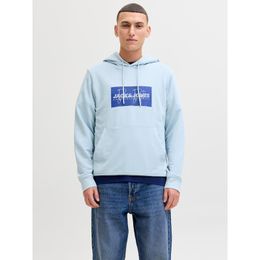 Jack & Jones Jack & Jones Herren Kapuzensweatshirt &raquo;JJCOLE PRINT SWEAT HOOD UNB&laquo; XS