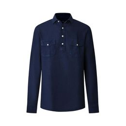Hackett London Button Up Shirt 'Heritage' male Blue size M