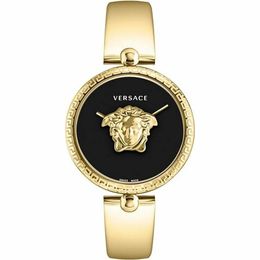 Versace Analog Watch female Gold size One Size