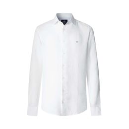 Hackett London Button Up Shirt male White size XL