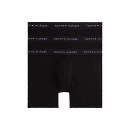 Tommy Hilfiger Underwear Herren &raquo;3P BOXER BRIEF WB&laquo; Packung, 3er-Pack, 3 Stk. mit kontrastfarbenem Logobund schwarz M (50), 3 Stk.