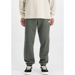 Alpha Industries Damen Sweathose &raquo;Basic Jogger Small Logo II&laquo; gr&uuml;n L, N-Gr