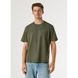 Pepe Jeans Herren T-Shirt &raquo;CONTRAST CONNOR&laquo; mit Rundhals und gesticktem Logo M