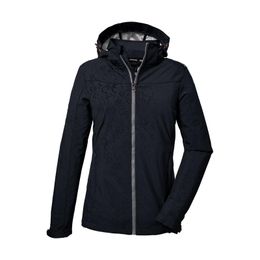 Killtec Damen Softshelljacke &raquo;KOS 40 WMN SFTSHLL JCKT&laquo; Wasserabweisende, atmungsaktive Damenjacke aus recyceltem Material blau 36
