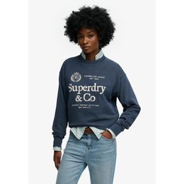 Superdry Damen Sweatshirt &raquo;LUXE CASUAL EMB LOOSE CREW&laquo; L