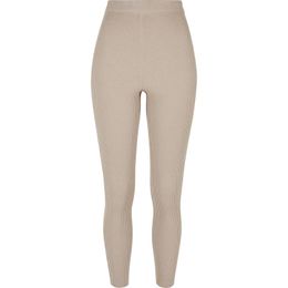 Urban Classics Damen Urban Classics Leggings &raquo; Damen Ladies Rib Knit Leggings&laquo; M, US-Gr&ouml;&szlig;en