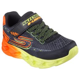 Skechers Jungen Sneaker &raquo;S-Lights: Vortex 2.0 - Quantroid&laquo; Blinkschuh, LED Schuh, Klettschuh mit blinkender Sohle bunt 30