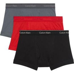 Calvin Klein Underwear Herren Trunk &raquo;TRUNK 3PK&laquo; Packung, 3er-Pack, mit Logo-Elastikbund L (52)