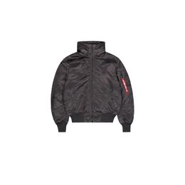 Alpha Industries Damen Bomberjacke &raquo;MA-1 Hooded&laquo; grau L