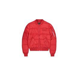 Alpha Industries Damen Bomberjacke &raquo;MA-1 Puffer Bomber&laquo; rot XXL