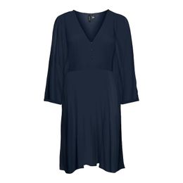V&eacute;ro Moda Vero Moda Damen &raquo;VMMENNY 3/4 SLEEVE SHORT DRESS WWN GA&laquo; Sommerkleid blau XS, N-Gr