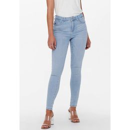 Only Damen Only Skinny-fit-Jeans &raquo;ONLPOWER MID PUSH UP SK DNM AZG944 NOOS&laquo; blau S (36), L&auml;nge 30