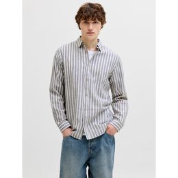 Jack & Jones Jack & Jones Herren Langarmhemd &raquo;JJESUMMER LINEN BLEND SHIRT L/S SN&laquo; Baumwollmischung, regular fit XS, N-Gr