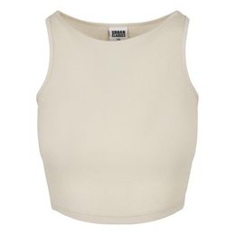 Urban Classics Damen Urban Classics Tanktop &raquo; Damen Ladies Cropped Rib Top&laquo; 1 Stk. 3XL