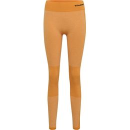 Hummel Workout Pants female Orange size S