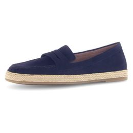 Gabor Damen Slipper , Plateau, Bequemschuh, Flats mit Best Fitting-Ausstattung blau 39