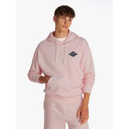 Tommy Jeans Herren Kapuzensweatshirt &raquo;TJM RLX VARSITY GRAPHICS HOODIE&laquo;, mit gro&szlig;em R&uuml;ckenprint rosa L