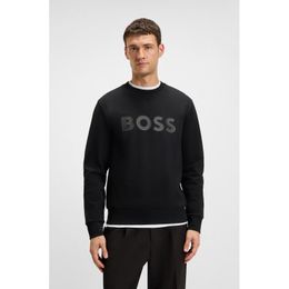 BOSS Green Herren BOSS Green Sweatshirt &raquo;Salbo&laquo;, mit Logodruck schwarz XXL