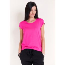 Seidel Moden Damen T-Shirt mit Kappen&auml;rmel, MADE IN GERMANY pink 50
