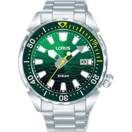 Lorus Analog Watch male Green size One Size