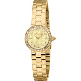 Just Cavalli Analog Watch female Gold size One Size