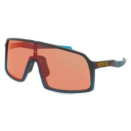 Oakley OO9406 SUTRO | Herren-Sonnenbrille | Fassung: Vollrand, Eckig, Kunststoff, Beige Matt | Glasfarbe: Grau