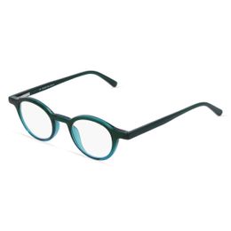 Lesebrille Fielmann READER 001 | Unisex | Fassung: Rund, Kunststoff, Gr&uuml;n