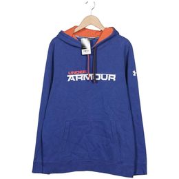 Under Armour Kapuzenpullover Herren Gr&ouml;&szlig;e L Second Hand blau