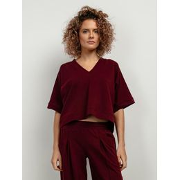 Tessita Oversized Shirt female Red size XS/S